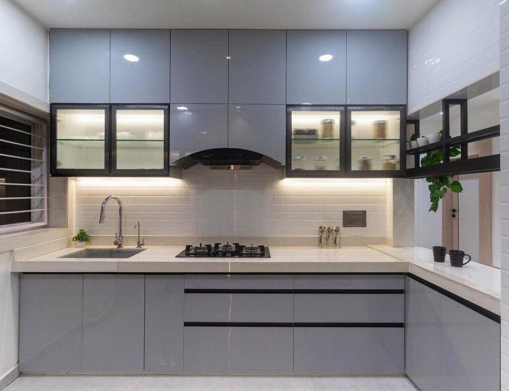 Veneer Modular Kitchen Designer in Lucknow | Artelex Kitchens